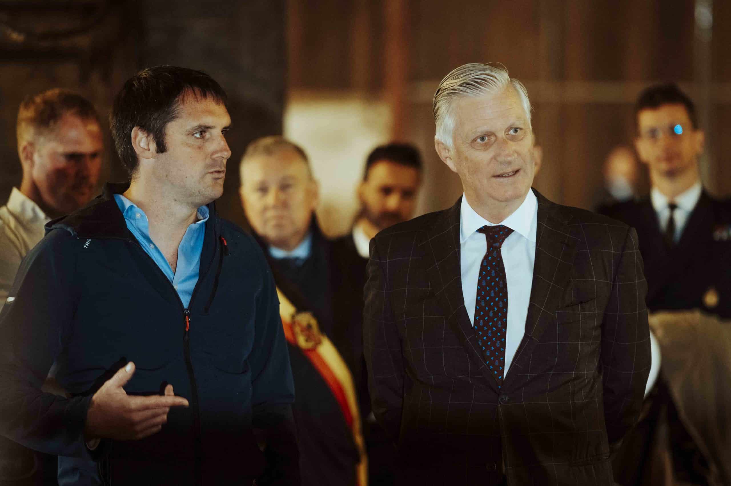 Visite royale à la ferme Geens - Gouverneur de la province de Namur