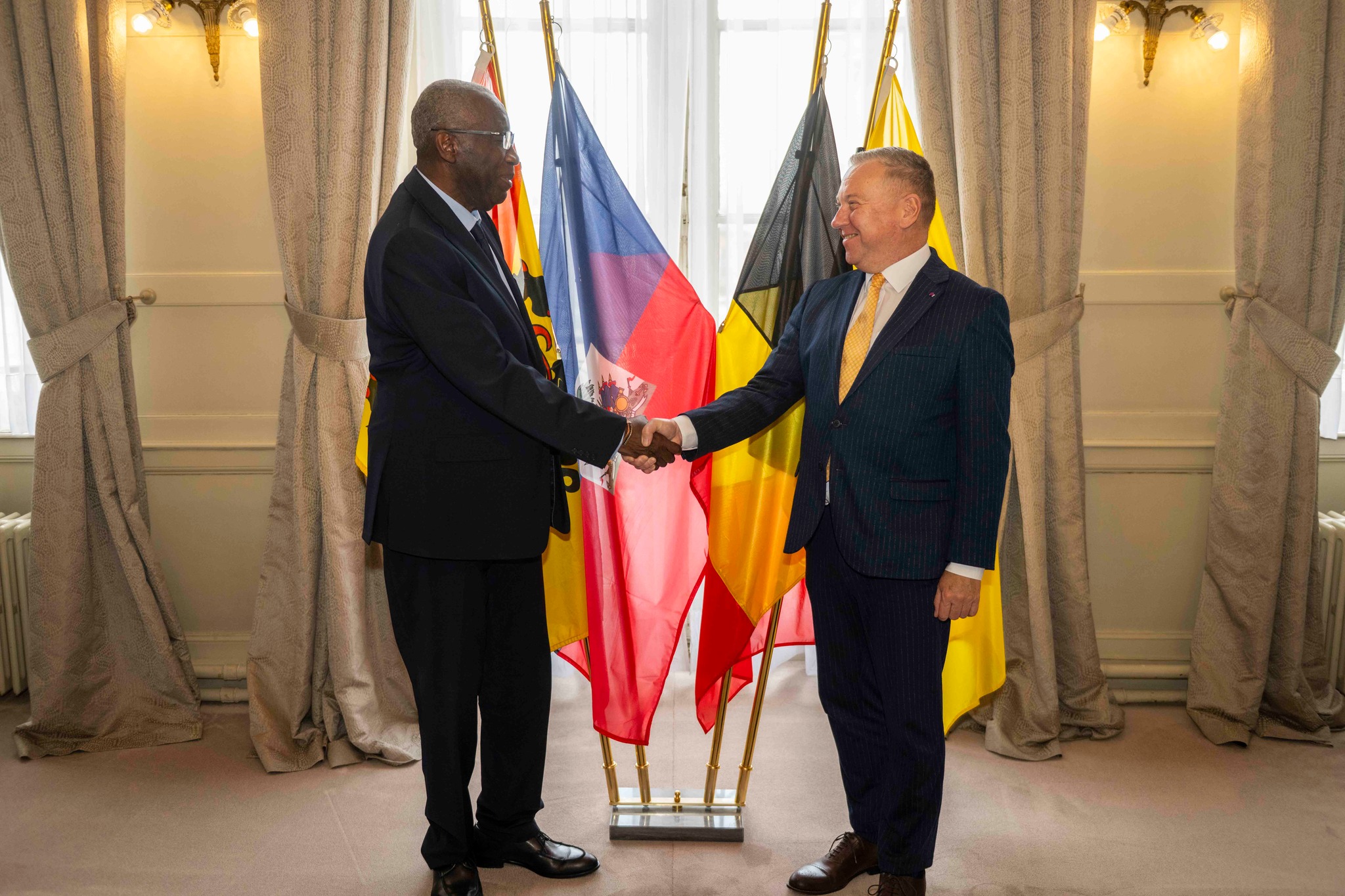 Rencontre avec l'Ambassadeur d'Haïti - Gouverneur de la province de Namur
